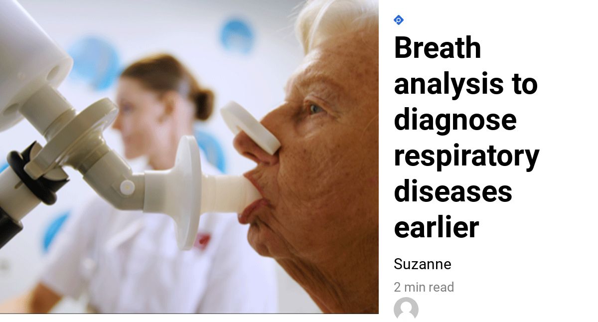 Breath analysis to diagnose respiratory diseases earlier - EVALAN
