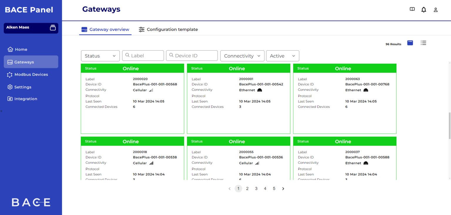 Announcing BACE Panel for Rapid Deployment of Assets in an IoT Platform - EVALAN